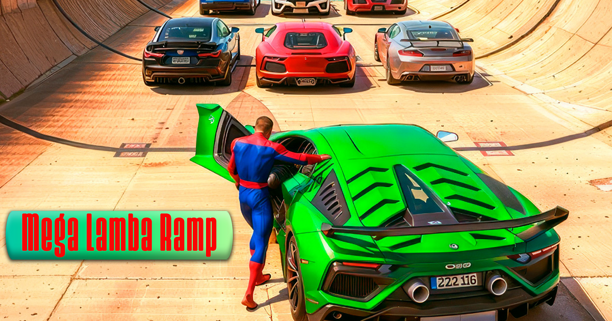 Mega Lamba Ramp - Online Spel - Spela Nu | Nyckelspel.se
