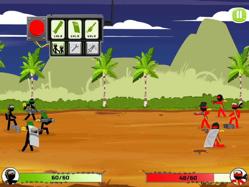 Stickman Army: Team Battle - Online Spel - Spela Nu | Nyckelspel